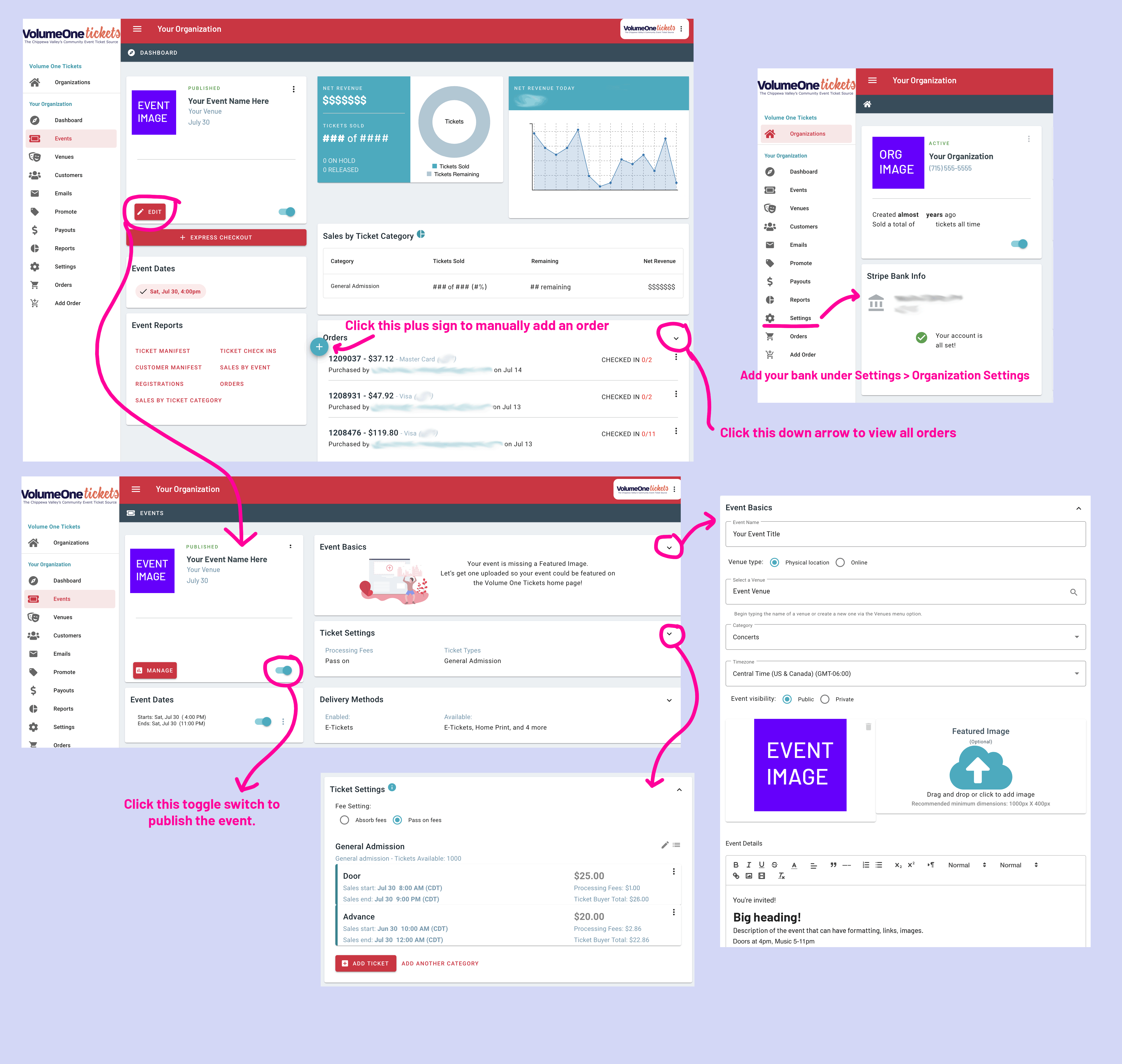 Volume One Marketing Brochure - Volume One Tickets